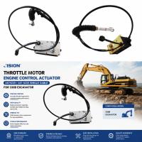 China 330B Excavator Throttle Motor Engine Control Actuator 2475235 247-5235 Single Cable Governor Motor Replacement Parts for sale