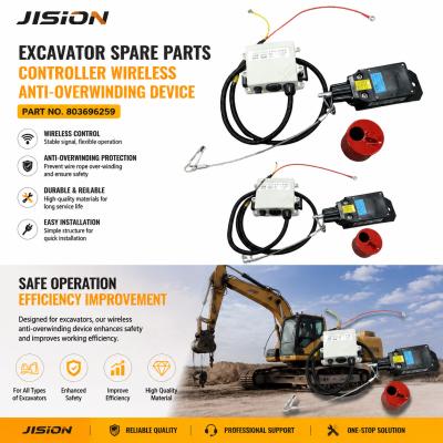 China Excavator Wireless Anti-Overwinding Device Controller 803696259 Safety Protection System for Construction Machinery Spare Parts for sale