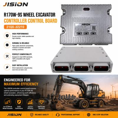 China R170W-9S Wheel Excavator Controller Control Board 21Q5-32210 Electronic Control Module ECU for Excavator Spare Parts for sale
