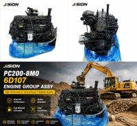 China PC200-8MO Excavator 6D107 Engine Group Assy Complete Diesel Engine Assembly Replacement for Construction Machinery Parts for sale