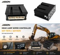 China 320D Excavator Head Lamp Wiper Controller 227-7575 2277575 Cab Switch Control Module Construction Machinery Parts for sale