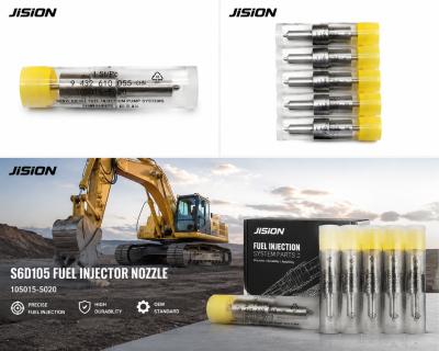 China High Quality 105015-5020 Diesel Fuel Injector Nozzle for Komatsu S6D105 Engine Fuel Injection System for sale