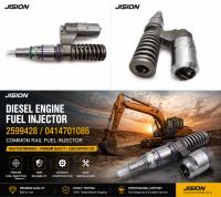 China 2599428 0414701086 Diesel Engine Common Rail Fuel Injector for Excavator Engine Fuel Injection System for sale