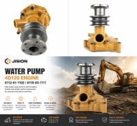 China Water Pump 6112-61-1102 6110-63-1111 for 4D120 Engine Excavator Spare Parts Construction Machinery Engine Water Pump Assembly for sale
