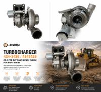 China Turbocharger 424-3429 4243429 for C9.3 Diesel Engine D6T 336E Excavator Construction Machinery Spare Parts 6HH1 Model for sale