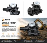 China Water Pump 3800883 for B3.3 QSB3.3 Diesel Engine Construction Machinery Spare Parts Engine Cooling Water Pump Assembly for sale