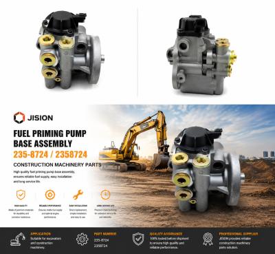 China Fuel Priming Pump Base Assembly 235-8724 2358724 for Excavator Construction Machinery Diesel Engine Fuel System Parts for sale