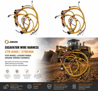 China Excavator Wire Harness 278-0466 2780466 for Wheel Loader 938GII Engine Wiring Harness Construction Machinery Spare Parts for sale