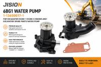 China 6BG1 Engine Water Pump 1-13650017-1 1136500171 for EX200-1 EX200-5 Excavator Spare Parts for sale