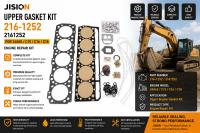 China 216-1252 2161252 Upper Gasket Kit for 3406E C15 C16 C18 Diesel Engine Repai for sale