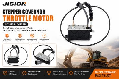 China 247-5228 2475228 Stepper Governor Throttle Motor for E325B E330B 317B LN 318B Excavator for sale