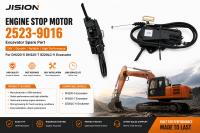 China 2523-9016 Engine Stop Motor 24V for DH220-5 DH225-7 S220LC-V Excavator | Engine Shutdown Motor for sale