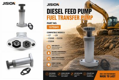 China 1375541 Diesel Feed Fuel Transfer Pump for C7 C9 3304 E320D E323D Excavator for sale
