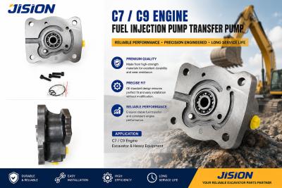 China C7 C9 Engine Fuel Transfer Pump | Excavator Fuel Injection Pump for sale