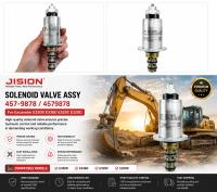 China 457-9878 Solenoid Valve Assembly for E330D E336D E320C E320D Excavator Hydraulic Control Valve 4579878 Construction Machinery Parts for sale
