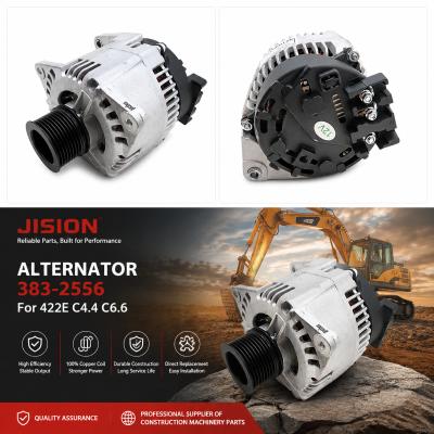 China 383-2556 Alternator for 422E C4.4 C6.6 Engine Excavator Machinery Parts High Quality Generator Replacement for sale