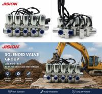 China PC200-6 206-60-51102 Solenoid Valve Group Valve Assy for Komatsu Excavator S6D102 Engine Hydraulic Control Valve Assembly for sale
