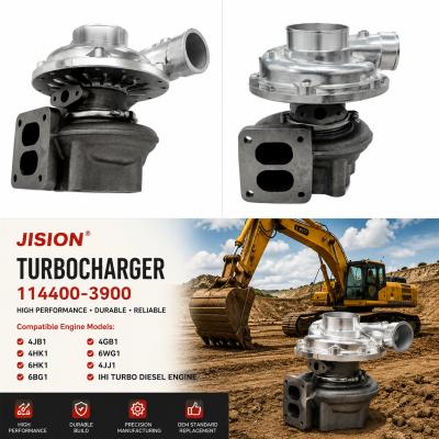 China 114400-3900 IHI Turbocharger for 4JB1 4HK1 6HK1 6BG1 4GB1 6WG1 4JJ1 Diesel Engine Construction Machinery Parts for sale