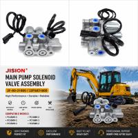 China 2F-60-31600 Main Pump Solenoid Valve Assembly 22F6031600 for Komatsu PC45MR-3 PC50MR-2 PC55MR-3 Excavator Parts for sale