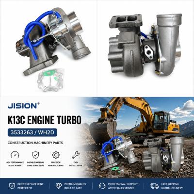China 3533263 WH2D Turbocharger for K13C Engine Construction Machinery Parts Diesel Engine Turbo Replacement for sale