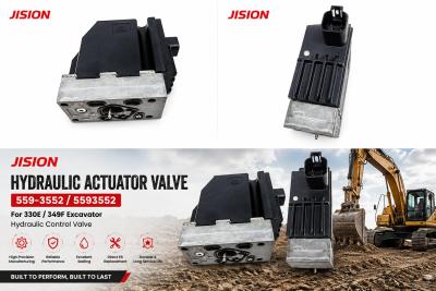 China 559-3552 Hydraulic Actuator Valve for 330E and 349F Excavators - Hydraulic Control Valve for sale