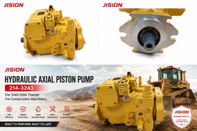 China 214-3243 Hydraulic Axial Piston Pump for D4G D5G Tractor 3046 Engine Construction Machinery for sale