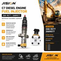 China 268-9577 Fuel Injector C7 Diesel Engine Injector 2689577 Excavator Spare Parts for 324D 325D 326D 329D Construction Machinery for sale