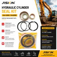 China 244-2055 Hydraulic Cylinder Seal Kit 2442055 Construction Machinery Hydraulic Repair Seal Kit for Excavators Loaders and Heavy Equipment for sale