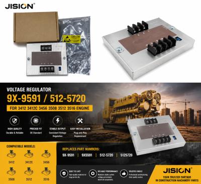 China 9X-9591 Voltage Regulator 512-5720 Engine Voltage Regulator for 3412 3412C 3456 3508 3512 3516 Construction Machinery Parts for sale