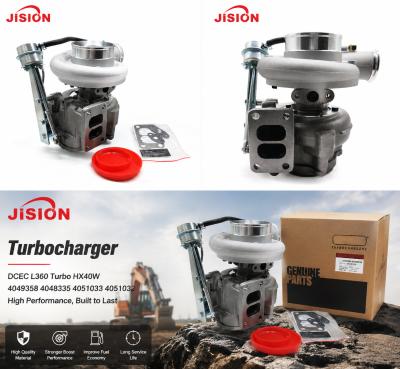 China DCEC L360 Turbocharger HX40W 4049358 4048335 4051033 4051032 Engine Turbo for L360 Diesel Engine Parts for sale