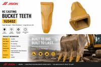 China 1U3452 Excavator Bucket Teeth RC Casting Bucket Tooth for Construction Machinery for sale