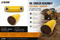 China 133-0125 1330125 Oil Cooler Assembly for 3406E C15 Engine 988H Wheel Loader | Diesel Engine Oil Cooler Core for sale