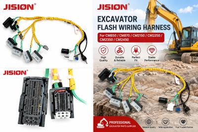 China Excavator CM850 CM870 CM2150 CM2250 CM2350 CM2450 Flash Wiring Harness for sale