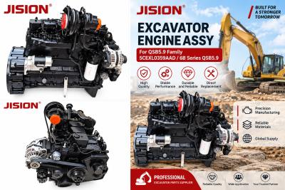 China QSB5.9 Engine Assy 5CEXL0359AAD 6B Series Complete Diesel Engine Assembly for Excavator Construction Machinery for sale
