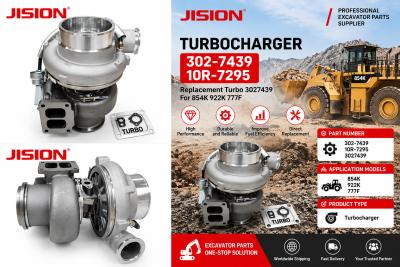 China 302-7439 10R-7295 Turbocharger Replacement Turbo 3027439 for 854K 922K 777F Construction Machinery for sale