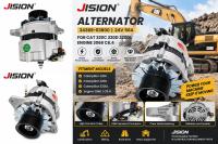 China 34368-03800 24V 50A Alternator for 320C 320D 320DL Excavator 3066 C6.4 Engine for sale