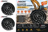 China YB25 Excavator Track Chain Assembly with Track Plates Heavy Duty Undercarriage Parts for sale