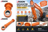 China ZX200 ZX200-E Excavator Boom Cylinder Assembly Heavy Duty Hydraulic Boom Cylinder Assy for sale