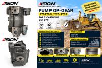 China 270-1763 2701763 PUMP GP-GEAR Gear Pump for 3306 Engine D6R D7R Construction Machinery Parts for sale