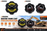 China 2513227 Water Tank Radiator Cap for E336D Excavator 120 Grader Construction Machinery Parts for sale