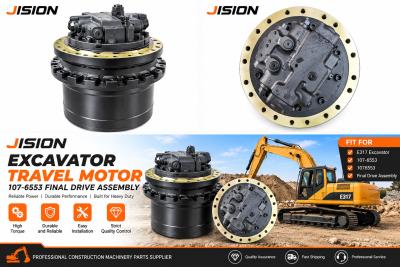 China 107-6553 Excavator Travel Motor Final Drive Assembly 1076553 for E317 Excavator Construction Machinery Parts for sale
