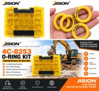 China 4C-8253 O-Ring Kit Excavator Hydraulic Seal Kit with Storage Box 4C8253 for Construction Machinery for sale