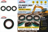 China 160-9874 Cylinder Liner Seal Kit 1609874 for Excavator Engine Replacement Parts for sale