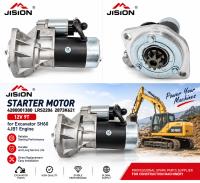 China 4280001380 LRS2206 2873K621 12V 9T Starter Motor for SH60 Excavator 4JB1 Engine for sale