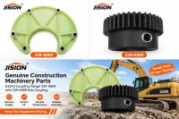 China E324D Coupling Flange 339-6869 with 239-6599 Hub Coupling | Excavator Machinery Parts for sale