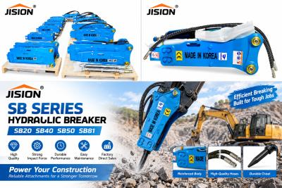 China SB20 SB40 SB50 SB81 Excavator Hydraulic Breaker Hammer | Rock Breaker Attachment for sale