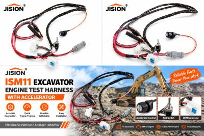 China ISM11 Excavator Engine Test Harness with Accelerator Control | Diagnostic Wiring Harness for sale