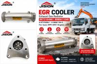 China 8973104961 8980611040 EGR Cooler for NPR 4HK1 Engine Exhaust Gas Radiator 8-97310496-1 8-98061104-0 for sale
