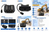 China 247-5275 2475275 Excavator Control Group Pedal CONTROL GP-PEDAL for 365 385 390D for sale