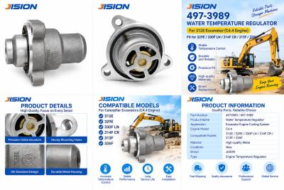 China 497-3989 4973989 Water Temperature Regulator for 312E 329E 330F LN 314F CR 313F 326F C4.4 Excavator for sale